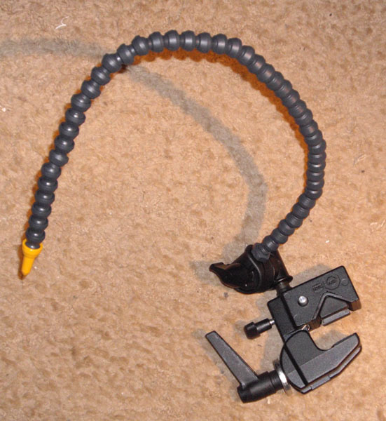 Sip-Puff Tube Support, 1/4" Locline, clamp from Technical Solutions ...